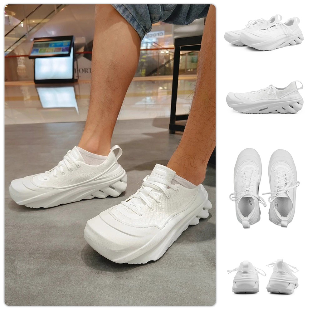 Crocs卡骆驰秋季新款光束波波鞋户外休闲帆布网面运动男鞋210079