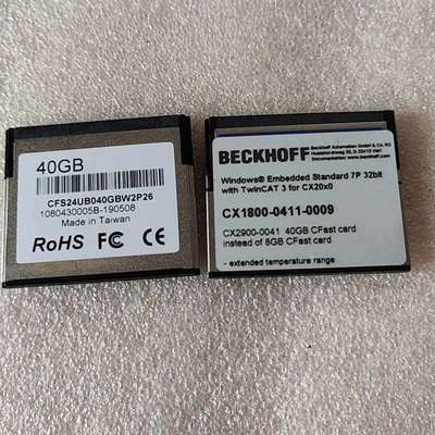 询价购-BECKHOFF倍福40GB CFast存储卡，型号CX18