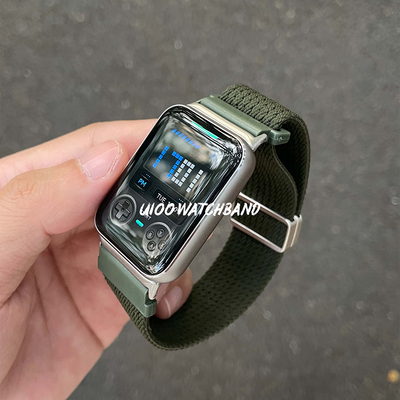 UIOO小米9pro/8pro磁吸尼龙表带