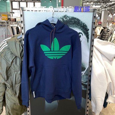 阿迪达斯三叶草男子针织卫衣