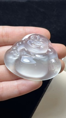 天然翡翠高质量大佛公帆18800