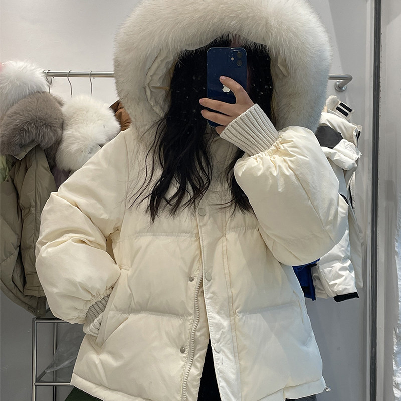 oversize面包服羽绒棉衣棉服女冬季外套短款厚棉袄新款潮流百搭外
