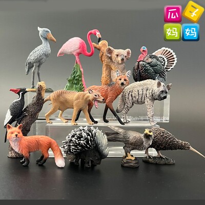 collecta鲸头鹤狐狸火鸡