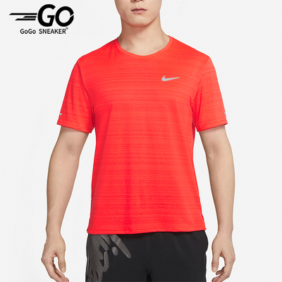 耐克男士新款跑步短袖T恤