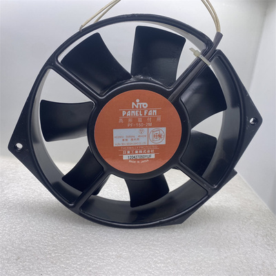 原装日本NTO PANELFAN PF-150-2M PF-155H-2M 200V 金属铁叶风扇