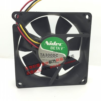 日本电产NIDEC TA300DC 8025 48V 0.09A 风扇 M34556-33L