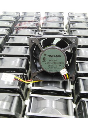 全新  6cm 6025 FBA06A24H/M 24V 0.13A  2/3线 变频器风扇