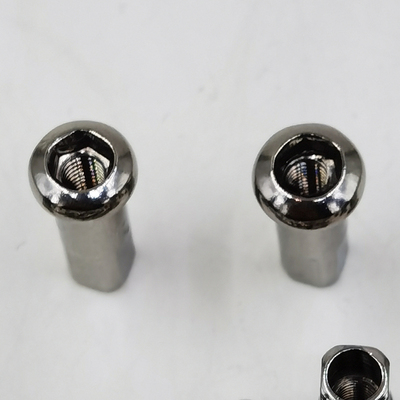 9G直径3.4-3.5mm适合用摩托车辐条不锈钢帽长19毫米内六角车条帽