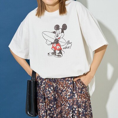 FS微瑕疵 外贸出口日单尾货 印经典卡通动漫图案宽松圆领短袖T恤