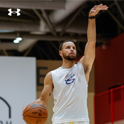 安德玛官方【库里同款】UA库里CURRY男子宽松篮球运动背心6012936