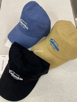 wearable Amy韩代 26ss 东大门 时尚刺绣字母 鸭舌帽棒球帽子百搭