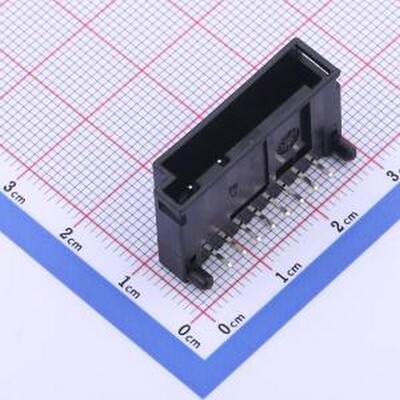 1-1743284-2 1-1743284-2 弯插,P=2.54mm 线对板针座