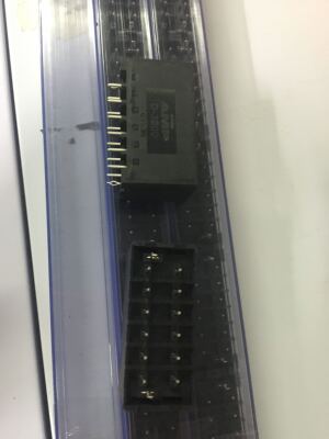 一手现货 3-917658-2 TE D-3200 1*6 双排 12针 高电压连接器