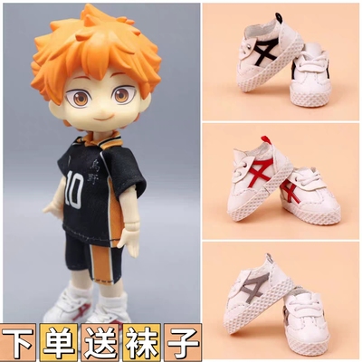 ob11娃鞋圆头皮鞋12分ymy素体