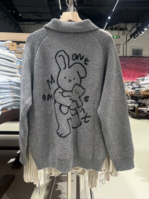 OM one moment国内正品代购针织外套不支持退换