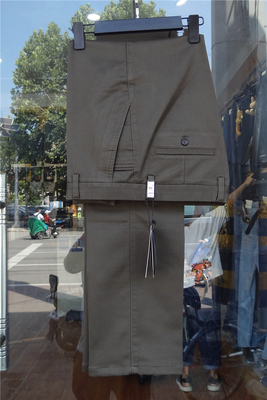 道一男裤直筒弹力宽松肥腿高腰