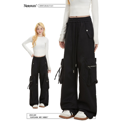 NERESUM美式街头口袋工装休闲裤