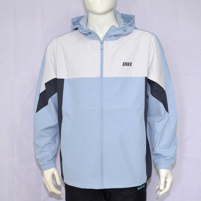 鸿星尔克男风衣外套防风防水透气