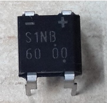 〖昇發〗全新S1NB60 SINB60 直插DIP-4 通用整流桥600V1A  整流器