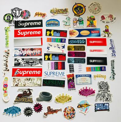 supreme正品20fwbogo印花贴纸