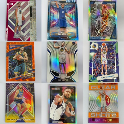 克莱 汤普森球星卡专集（300种） 正版NBA球限量 帕尼尼 topps