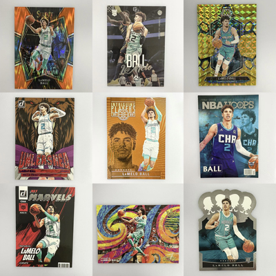 三球球星卡专集（300种）鲍尔 BALL nba篮球 折射 帕尼尼 topps