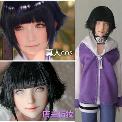 火影幼年phicen雏田头雕女兵人