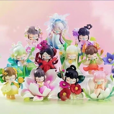 花间集系列盲盒新款手办生日礼物送女孩手办二次元动漫拉布布公仔