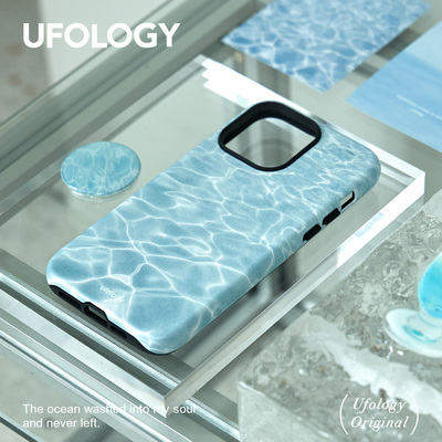 Ufology韩国圆边菲林水纹手机壳