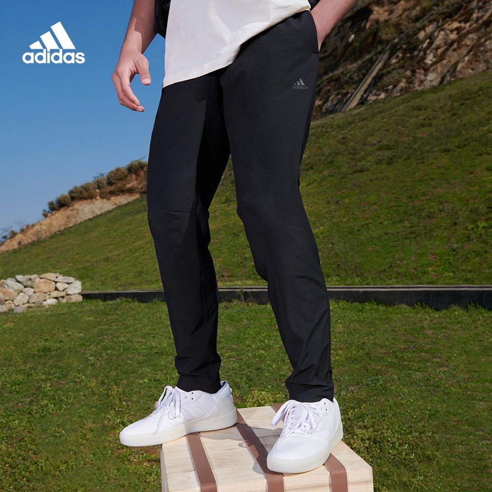 adidas阿迪达斯官方轻运动男装速干轻薄梭织商务休闲运动裤IP3977-Adidas品牌-美乐淘潮牌汇