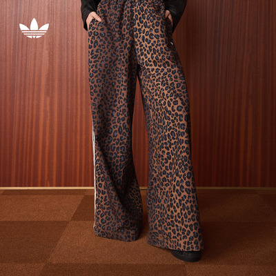 阿迪达斯三叶草女复古宽松运动裤