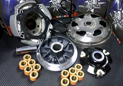 宏佳腾改装普利盘malossi