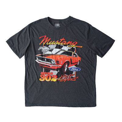 胸围132-182加肥加大码夏胖男款美欧 多色汽车主题短袖T恤衫2463