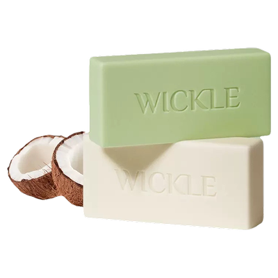 【2块装】惟呵wickle椰油精华洗衣皂220g衣服内衣裤清洁香皂肥皂