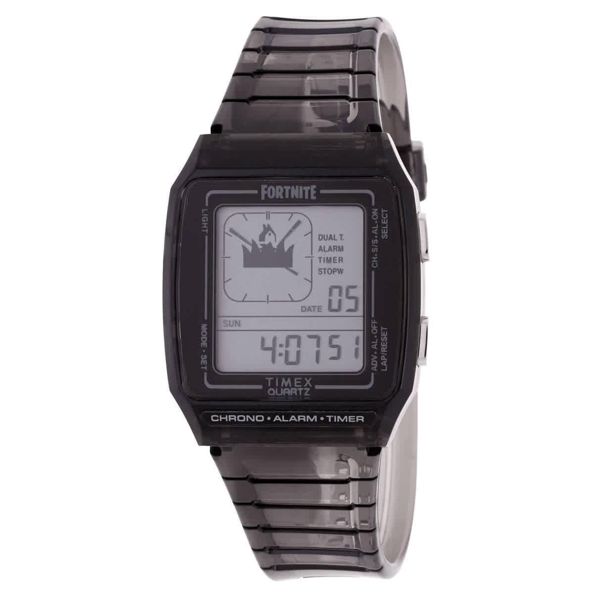 天美时Timex TW2W96500男手表Q LCA Fortnite闹钟石英