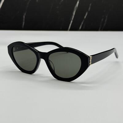SAINT LAURENT圣罗兰 SL M60 006太阳眼镜黑色女眼镜SLM60