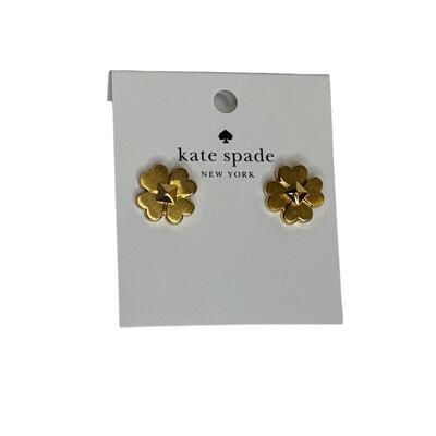 Kate Spade Spades  Studs金色