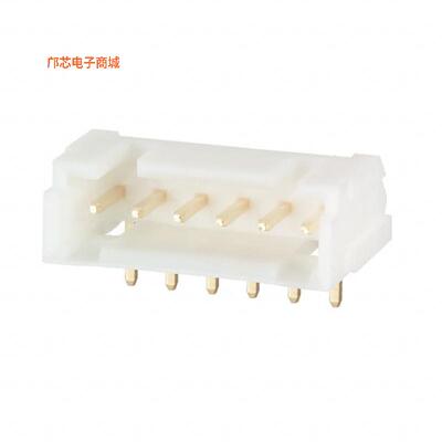 DF1B-6P-2.5DS(01) -||全新弯插CONN HEADER R/A 6POS 2.5MM