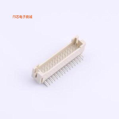 HDGC1501WRA-2x15P-2 -[(全新弯插,P=1.5mmZHH1.5双排带扣弯针