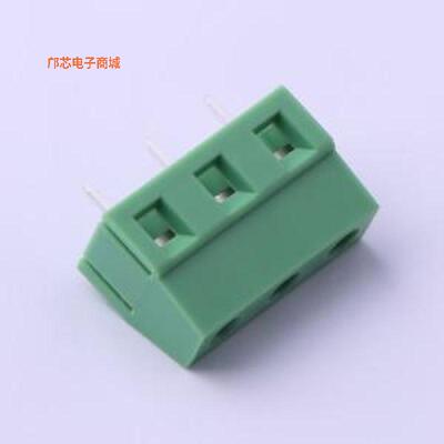 KF128-7.5-3P -[(全新插件,P=7.5mm可拼接 铜 环保