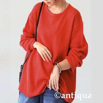 日本代购 antiqua 男女款 护肤个长袖T恤 ZA-00262