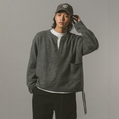 日本代购 REmastered 船夫领套头针织衫 607536