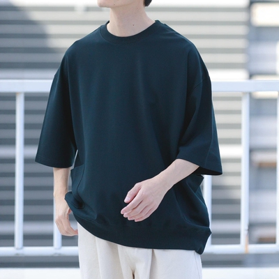 东京胖黄瓜日本代购 ITEMS 侧口袋短袖T恤 IT26230-1013002