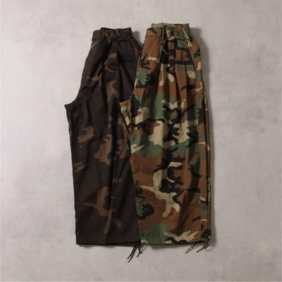 日本代购 J.S.Homestead 迷彩宽松阔腿休闲裤 6160