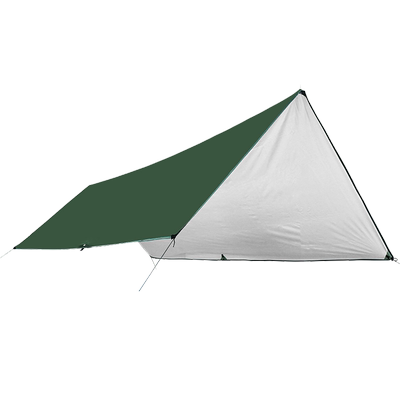 户外牛津布折叠涂银防晒天幕帐篷