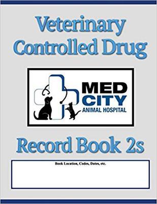【预售】Veterinary Controlled Drug Record Bo...
