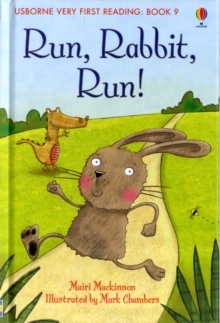 现货 Usborne Very First Reading Book 09:Run, rabbit, run! (hardback) 9781409507116