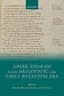 【预订】Greek Epigram from the Hellenistic to the Early Byzantine Era