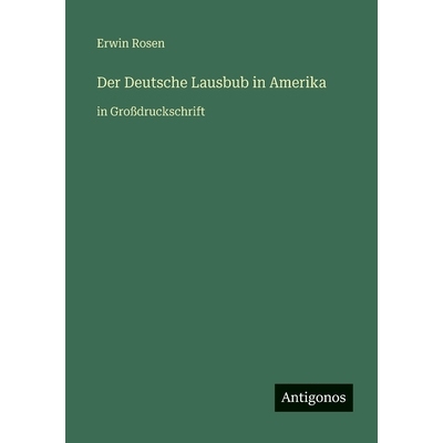 预订 Der Deutsche Lausbub in Amerika: in Großdruckschrift: 9783566030667