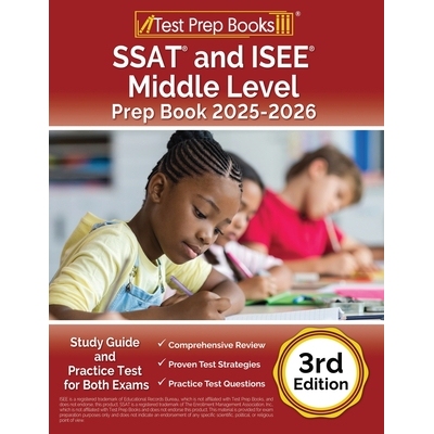 预订 SSAT and ISEE Middle Level Prep Book 2025-2026: Study Guide and Practice Test for Both Exams [3rd Edition] 97816377